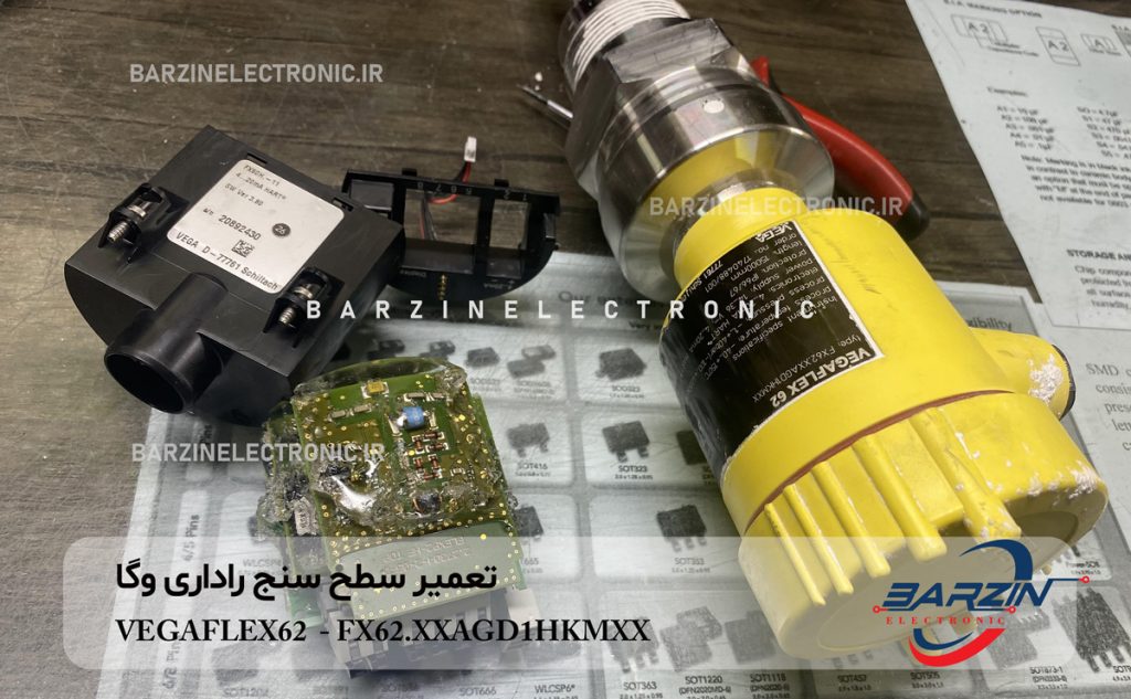 تعمیر سطح سنج راداری وگافلکس VEGAFLEX 62 | تعمیرات VEGA